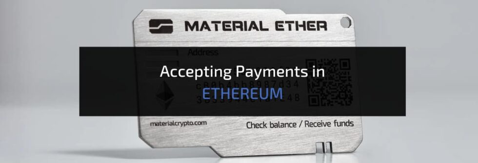 How to accept payments in Ethereum with my Material Ether wallet ...